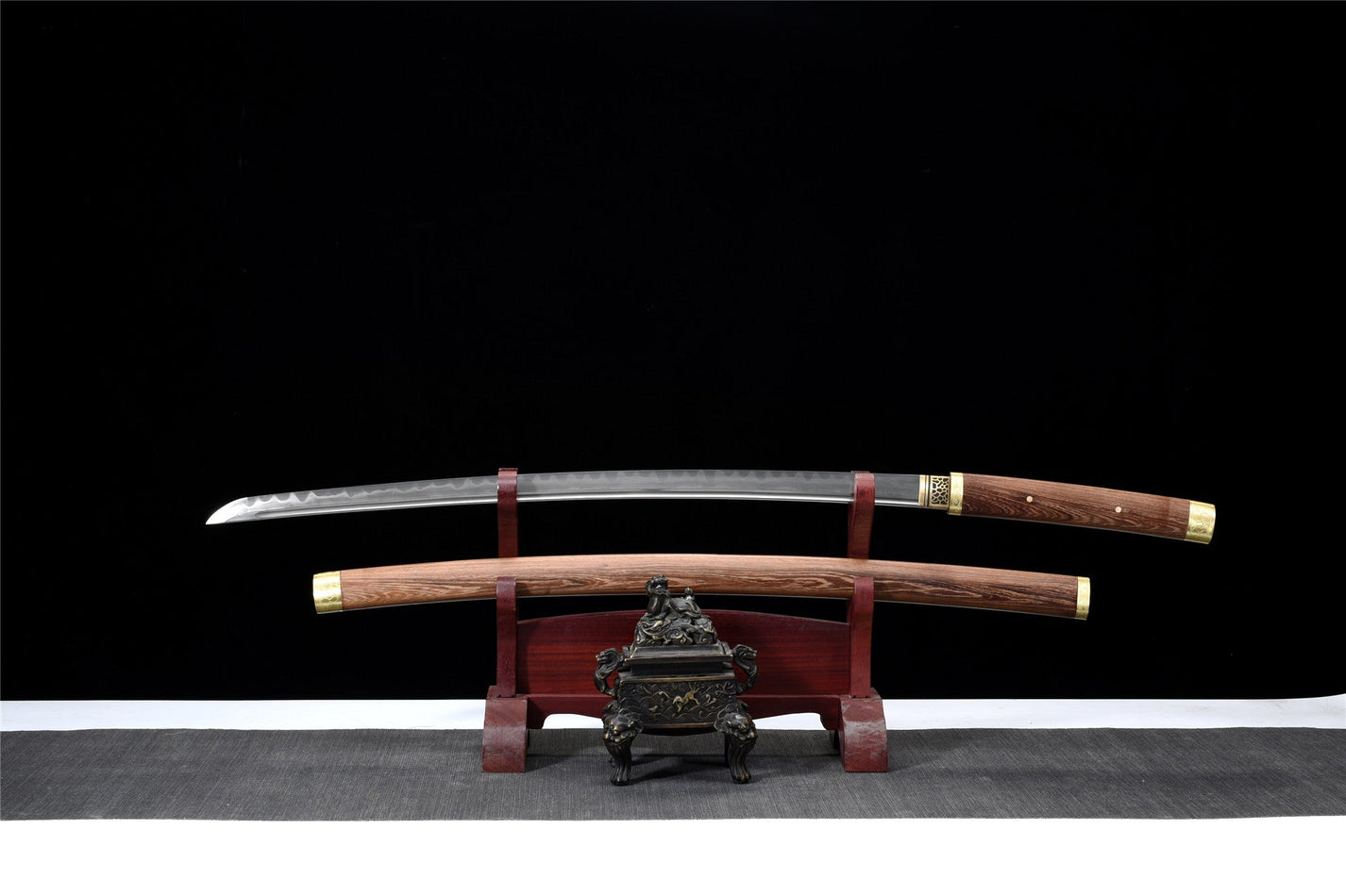 Rong Wu Wooden Mountain - Natural Brass Craft – Kensei Forge